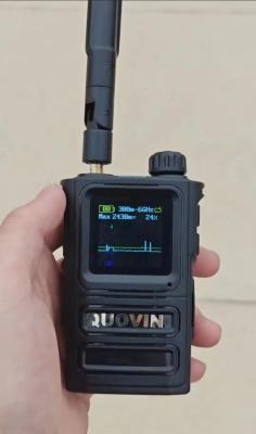 China Draagbaar drone detectieapparaat volband antenne 300MHz-6000MHz anti drone apparaat Te koop