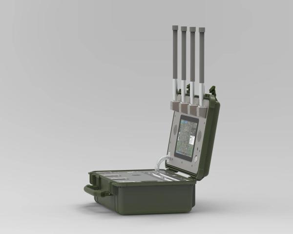 Quality Efficient Mobile Drone Detection System Unmanned Aerial Vehicle Uav Detector for sale