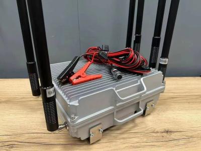 China Fiberglass Drone Rf Jammer 3 Band 700-1100MHz Drone Signal Scrambler for sale