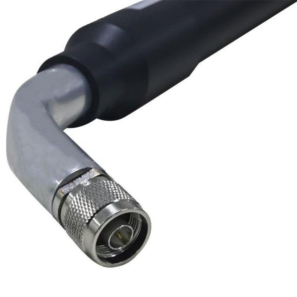 433MHz 50W 60cm 25mm Antenna di trasmissione digitale omnidirezionale Antenna in fibra di vetro impermeabile per UAV