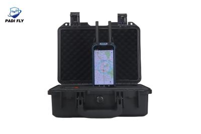China Handheld 1-2km Dji Fpv Signal Detection Device Upgraded 100-6000MHz Full Band Cover Drone Detector with Drone Radar Positioning Function for sale