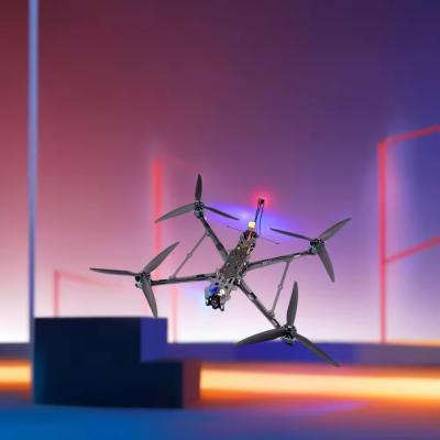 Chine V2 XL10 V6 6S Drone de course FPV 10 pouces avec accessoires Freestyle longue portée DJI Fpv Équipé Moteur Puissance ESC Batterie Incluse à vendre