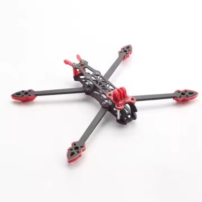 China Mark4 7 Inch Quad Frame HD Edition Carbon Fiber Mini Racing Quadcopter Crossing Rack Unmanned Aerial Vehicle Flower Flying Frame for sale