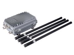 150 와트 3 대역 정지 드론 라디오 주파수 방해기 700-1100MHz