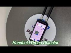 Detector de drones Fpv portátil de todos los canales de 70MHz ~ 6GHz con distancia de interferencia de 0 ~ 3 km Sistema anti UAV