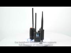 Dispositivo portátil de detecção de drones de grande alcance de 1-3 km Detecção automática