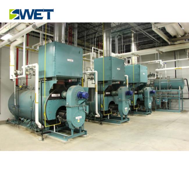 Environmentally friendly WNS 2.1 MW gas oil fired hot water boiler 
