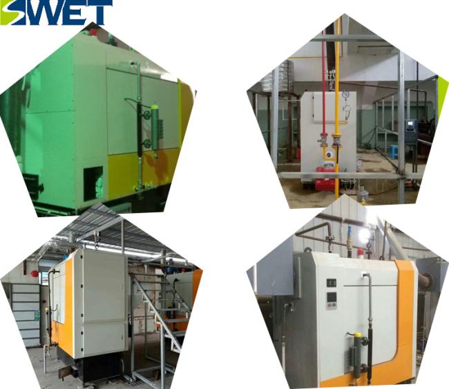 New type 1000kg/hr industrial wood burning pellet steam boiler