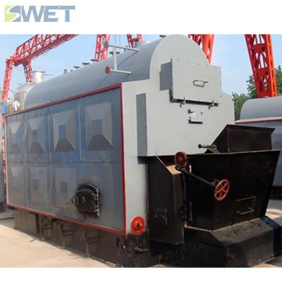 China Quick Loading Chain Grate Steam Boiler 1 Ton DZL Series 1.25mpa for sale