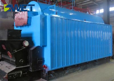 China o carvão 10t/H ateou fogo ao tipo vertical do cilindro dobro industrial da série do SZL da caldeira de vapor à venda