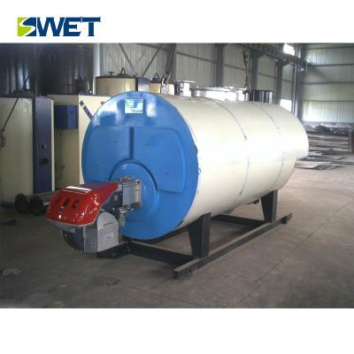 中国 WNS1.4 MWのガスの工業生産のための石油燃焼の熱湯ボイラー 販売のため