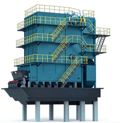 China 10-75 T/H  Water Tube Steam Boiler With PLC Automatic Control System for sale