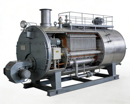 Quality 12.5 20 25 Bar Biomass Steam Boiler With Automated Digital Control Panel 0.5-10t/H for sale
