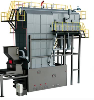 China 0.7-2.5 MPA Biomass Steam Boiler With PLC Control Corrosion Resistant High Grade Steel Assembly for sale