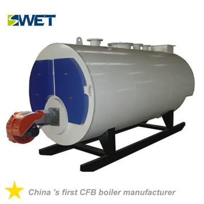 Cina Alta produttività lavorativa di tonnellata 200kg di tonnellata 2 della caldaia a vapore del gas della metropolitana di fuoco di automazione 5 alta in vendita