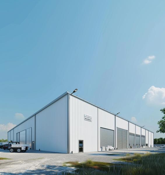 Quality Custom Garages Buildings Steel Structure Warehouse for Storage Workshop Factory for sale