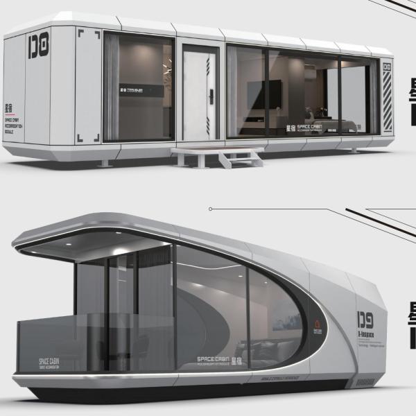 Quality Capsule Space House Cabin House Modular Living for sale