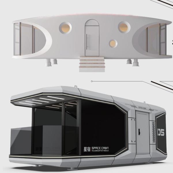 Quality Capsule Space House Cabin House Modular Living for sale