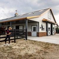 Quality Animal Tent for Raise Cattle & Cow Factory Livestock Animal Shelter Horse Stable for sale