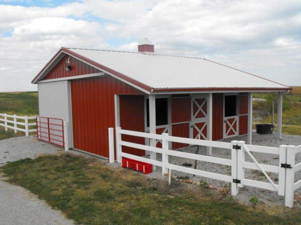 Quality Modern Design Steel Structure Stable for Horses for sale