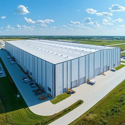 China Low Cost Prefab Workshop Prefabricated Warehouse Metal Building Materials Storage Shed Steel Structure Building for sale