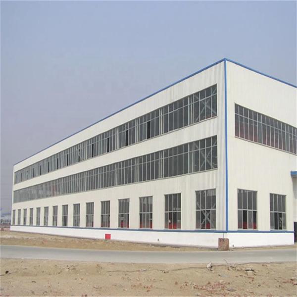 Quality Industrial Prefabricated Steel Structure Workshop Warehouse H-Section Steel Metal Building for sale