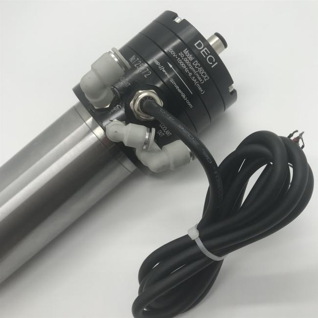 DECI atc spindle 60000rpm engraving machine tool equipment 1.5/1.8kw water cooling and drilling routing spindle motor