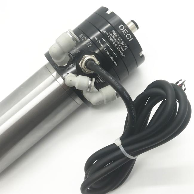 DECI atc spindle 60000rpm engraving machine tool equipment 1.5/1.8kw water cooling and drilling routing spindle motor