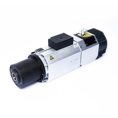 China DECI Spindle ATC HSK63 wood working engraving machine spindle Square cnc machine hsk air cooled spindle motor for metal milling for sale
