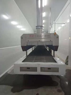 Cina 2000KG/H Mesh Belt Tunnel Freezer in vendita