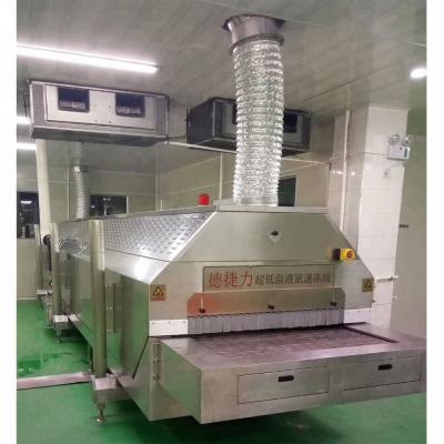 Cina Macchina del ODM Iqf per la fragola di Fresa del congelatore degli ortaggi da frutto che raffredda il tunnel di surgelamento in vendita