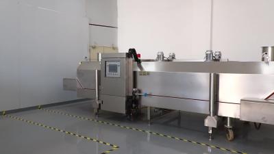 Cina Trasformazione dei prodotti alimentari veloce 100kw dei tunnel di raffreddamento della macchina del congelatore di 2000KG/H 2500KG/H in vendita