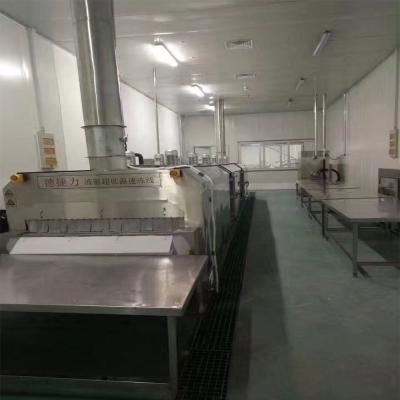 Cina Congelatore di congelamento criogenico dell'azoto liquido del congelatore di Iqf degli gnocchi della camera di DJL velocemente in vendita