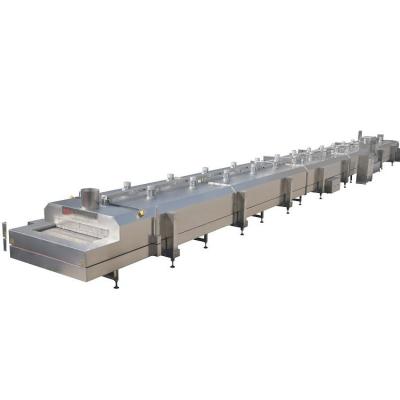 Cina 400KGS/H Mesh Belt Tunnel Freezer in vendita