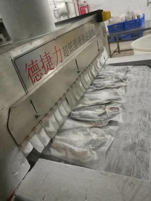 Cina dell'azoto 18kw del tunnel surgelatore 2500kg/Hour 2200kg/H ultra in vendita