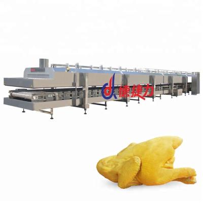 Cina 800KG/H Mesh Belt Tunnel Freezer in vendita