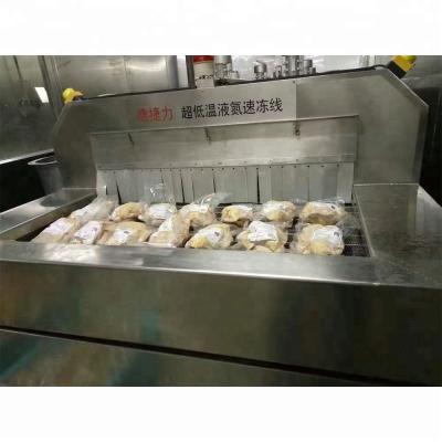 Cina 800KG/H Mesh Belt Tunnel Freezer in vendita