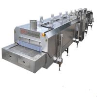 China Vegetable Flash Tunnel Blast Freezer Fish Feed Processing Liquid Nitrogen Tunnel Freezer for sale