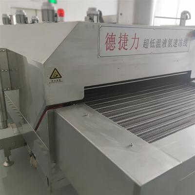 China 1800KGS/H 2100 KGS/H-Diepvriezer van de de Ontploffings de Koelere Schok van Tunneliqf Minus 150C Te koop