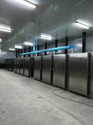 Китай небольшой немедленный замораживатель взрыва жидкого азота 1500kg/Hour на дом OEM 12 Kw продается