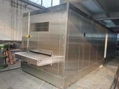 China 1000kg per Uur1200kg/h Schok het Bevriezen de Diepvriezerzeevruchten van de Technologie Cryogene Tunnel Te koop