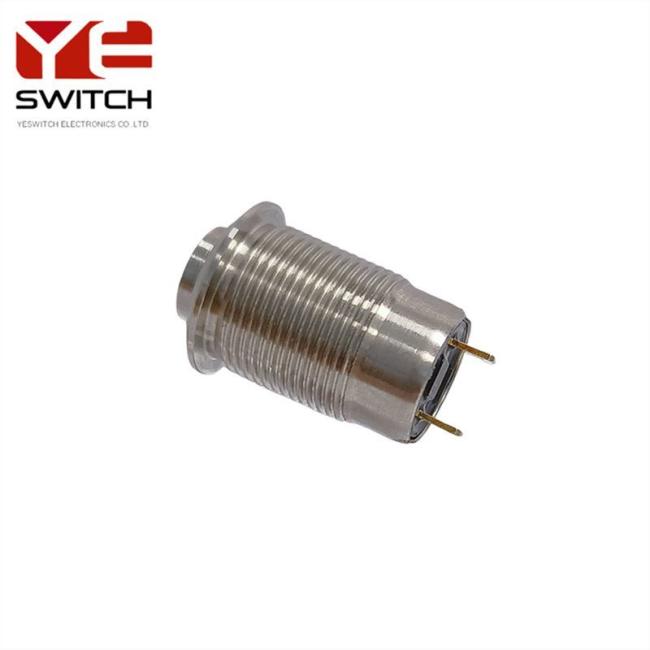 Yeswitch Momentary Metal Push Button Switch High Head 12mm Mounting 1no