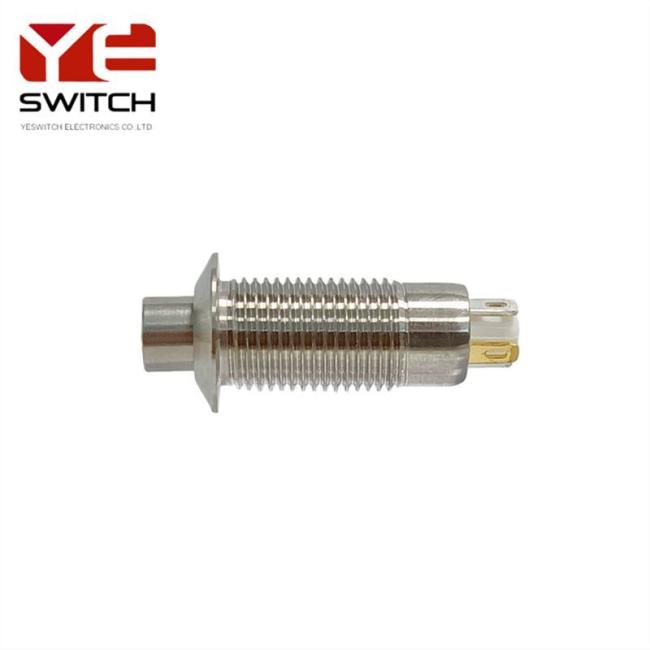 8mm Metal Push Button Switch Momentary Normally Closed