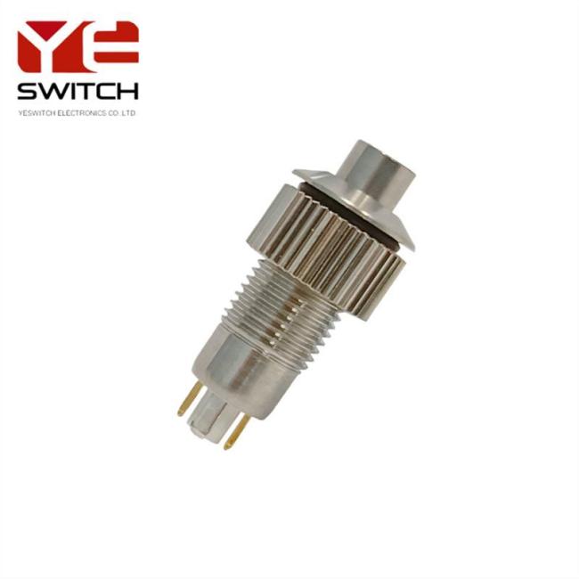 8mm Metal Push Button Switch Momentary Normally Closed
