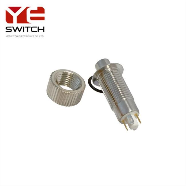 8mm Metal Push Button Switch Momentary Normally Closed
