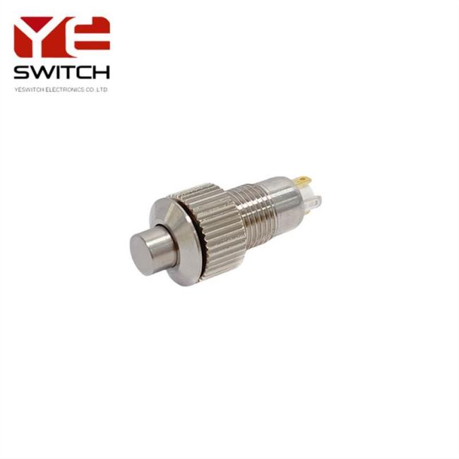 8mm IP67 Waterproof Momentary Metal Push Button Switch