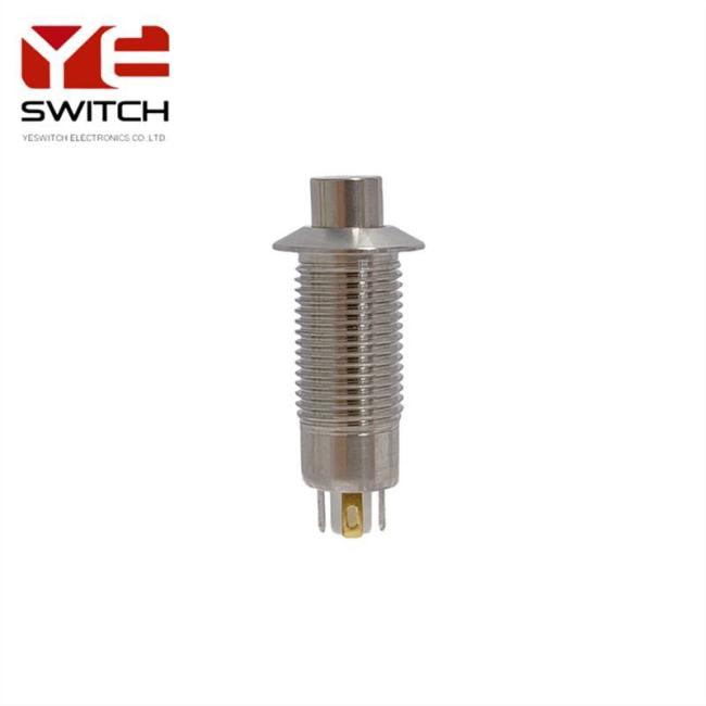 8mm IP67 Waterproof Momentary Metal Push Button Switch