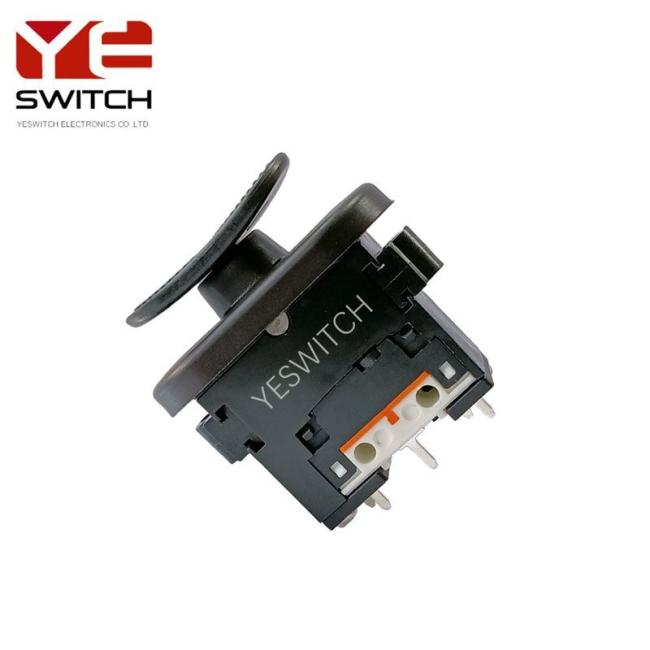 Yeswitch 3A 250VAC IP67 Momentary Locking Rocker Switch