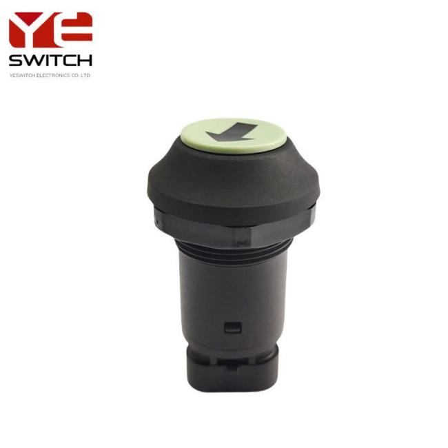 IP67 Momentary Normally Opened Tractor Push Button Switch
