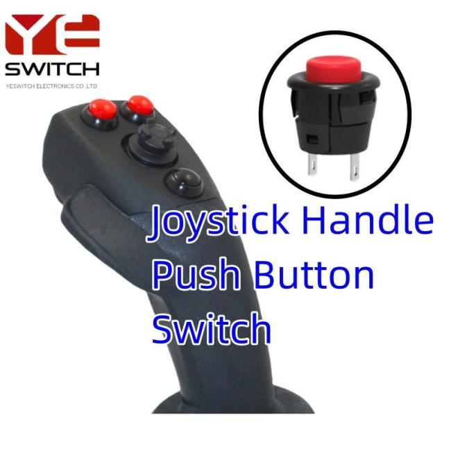 Yeswitch 18mm Momentary Joystick Handle Push Button Switch